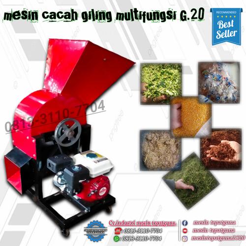 Jual mesin cacah rumput multifungsi G.20 - Kuning, tanpa penggerak ...