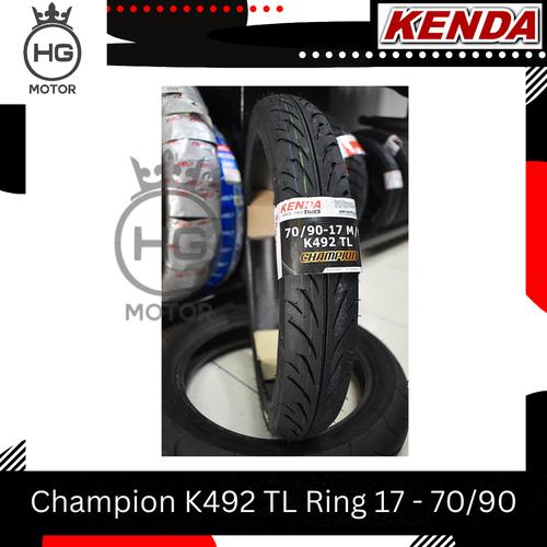 Jual BAN KENDA K492 70/90 80/90 90/80 Ring 17 TUBELESS BAN MOTOR RACING - 70/90 - Kab. Bandung ...