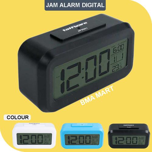 Jual Jam Digital Alarm LED Clock Weker Meja - Putih - Jakarta Barat ...