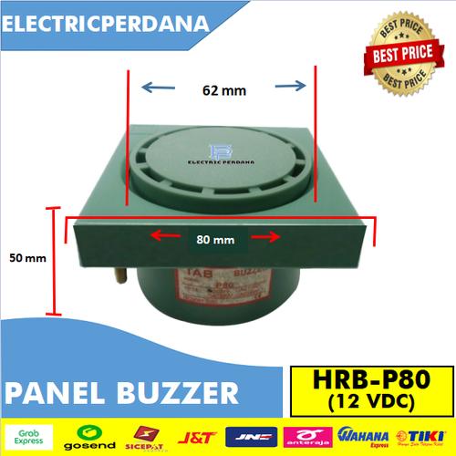 Jual Panel Buzzer Sirine HRB-P80 Bell TET 12VDC Bekualitas - Bagus ...
