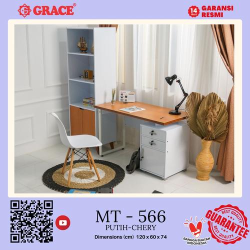 Jual Meja Tulis Kantor office kerja modern elegan Minimalis MT GRACE ...