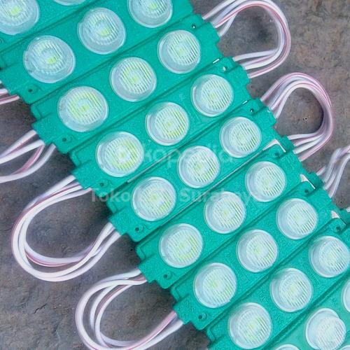 Jual Led Modul 3watt tipe 7520 3 mata 12Volt Warna - Kuning - Kota ...