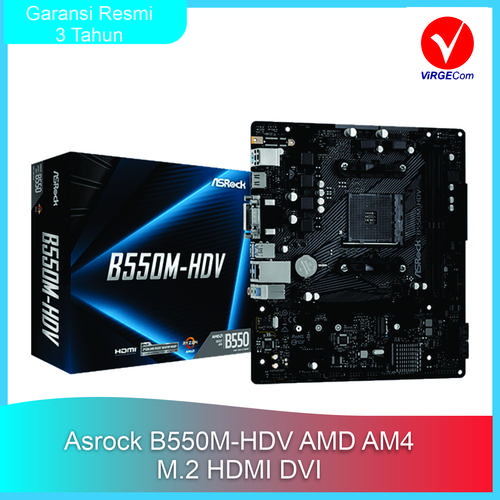 Jual Motherboard Asrock B550M-HDV AMD AM4 - Jakarta Pusat - Virge ...