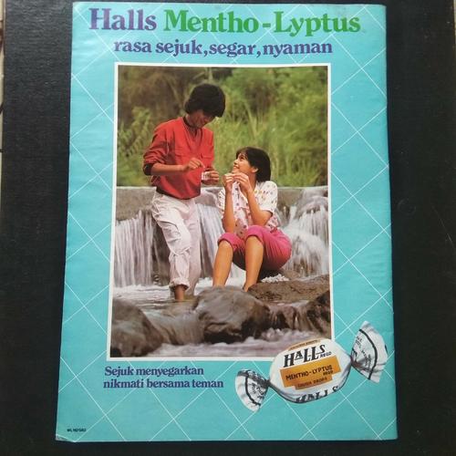 Jual iklan jadul Permen Halls copotan majalah lawas original - Kab ...
