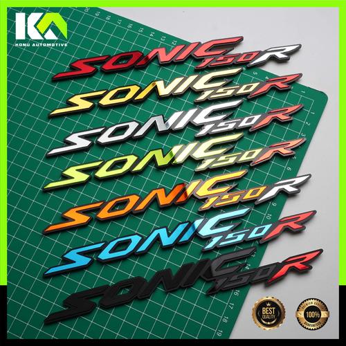 Jual Emblem sonic logo sonic 150r aksesoris wajib motor honda sonic ...