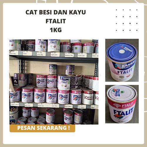 Jual FTALIT CAT BESI DAN KAYU 1kg 600 BRIGHT ORANGE - Kota Tangerang ...