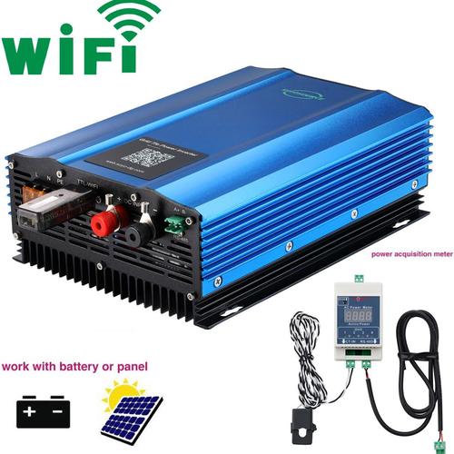 Jual 1200W Pure Sine Wave Grid Tie Inverter With Limiter Battery ...