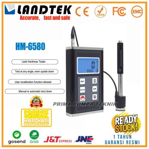 Jual Leeb Hardness Tester HM6580 Landtek Rebound Meter Gauge Besi Metal ...