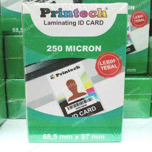 Jual Plastik Laminating Tebal ukuran KTP/SIM Printech 250 micron - Kota Banjarmasin - rvcopyshop ...