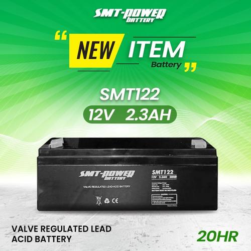 Jual SAMOTO BATTERY SAMOTO SMT122 12V 2.3AH 20HR VALVE REGULATED LEAD ...