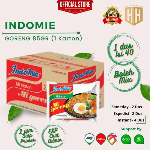 Jual Mie Instant INDOMIE GORENG SPECIAL 1 Dus / Karton isi 40 Bungkus ...