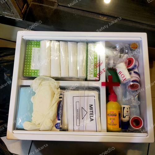 Jual Kotak P3K Tipe A Lengkap Dengan Isi Untuk 25 Pekerja - Jakarta ...
