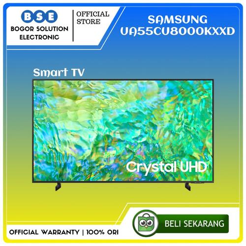 Promo LED TV Samsung 55CU8000 Crystal UHD Smart 55 Inch Pengganti 55BU8000 Cicil 0% 3x - Kota ...