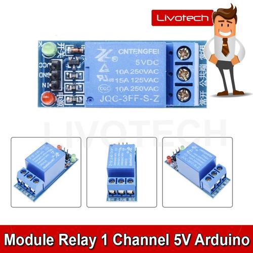 Jual Module Relay 1 Channel 5V Arduino Modul Optocoupler Rasberry Pi ...