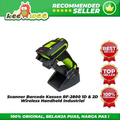 Jual Scanner Barcode Kassen RF-2800 1D & 2D Wireless Handheld ...