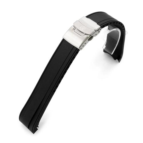 Jual 22mm Strap-X Pro Rubber Strap HITAM Jam SEIKO 5 SRPD GMT SSK001 ...