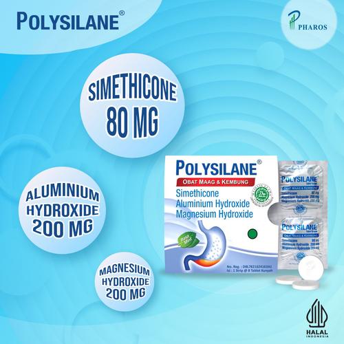 Promo Polysilane Tablet 1 Box/ Suspensi 100ml dan 180ml - Obat Maag ...
