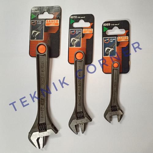 Jual BAHCO SANDVIK kunci inggris 4 / 6 / 8 inch 4" / 6" / 8" SWEDEN ORI ...