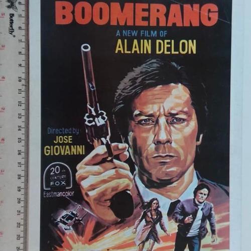 Jual Original Poster Film Jadul Boomerang Alain Deloin - Kota Bandung ...