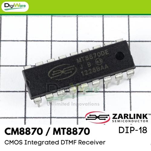 Jual CM8870PI CMOS Integrated DTMF Receiver DIP 18 Pin - Kota Surabaya ...