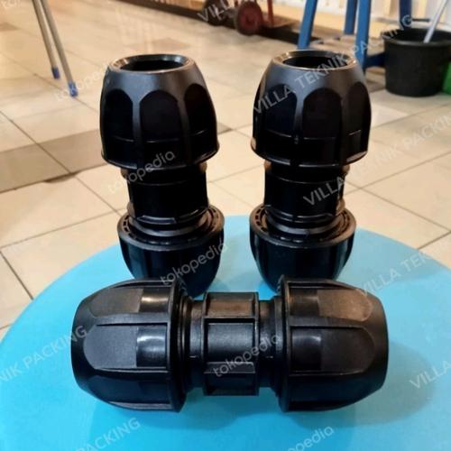 Jual Socket Pipa Hdpe Ukuran 1/2" Inch / Coupler Socket Hdpe 20mm ...