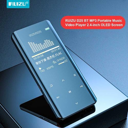 Jual RUIZU D25 16GB MP3 MP4 HD Audio Player Bluetooth FM Radio Speaker ...