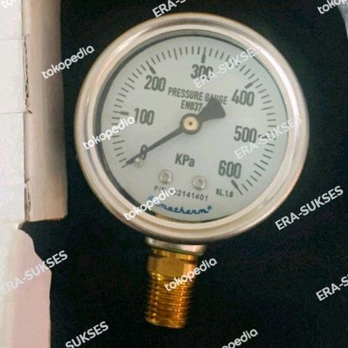 Jual Pressure gauge 2.5 inch 600 KPA Manometer - Jakarta Barat ...