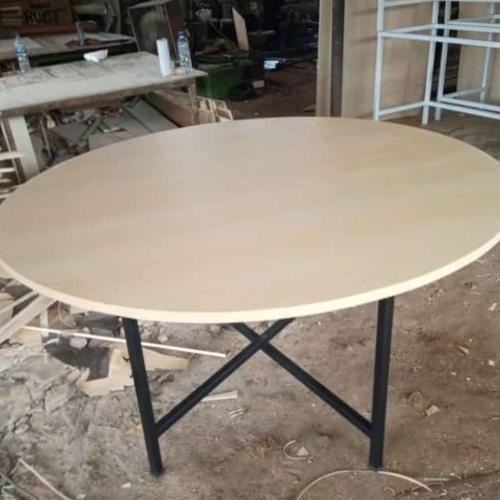 Jual meja bulat minimalis - Kab. Temanggung - metlas&furniture | Tokopedia