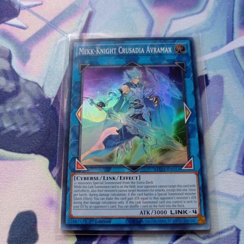 Jual Yugioh Mekk-Knight Crusadia Avramax Super rare (US Print ...