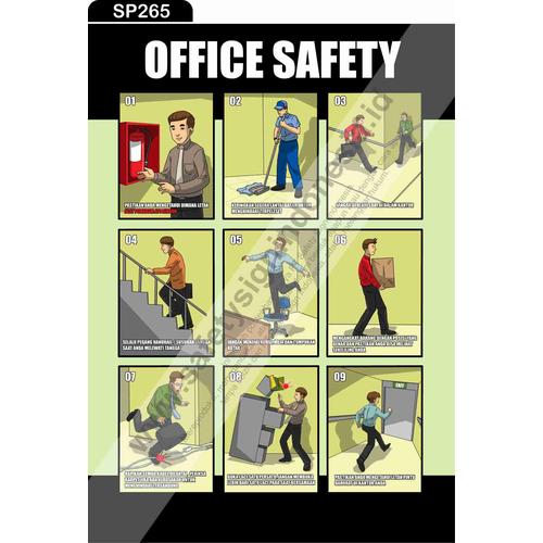 Jual SP265 Poster K3 Safety A2 Blok - Office Safety - Kota Cimahi ...