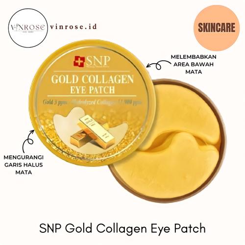 Promo SNP Gold Collagen Eye Patch Masker Mata Ori Korea / Eye Patch ...