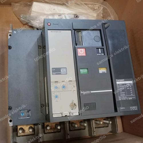 Jual SCHNEIDER MCCB 70KA NS1250H 4P 1250A KOMPLIT MOTORIZED MICROLOGIC 2.0 - Jakarta Pusat ...