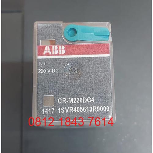 Jual ABB Relay CR-M220DC4 Coil 220 Vdc 4NO 4NC 6A 250Vac 1SVR405613R900 ...