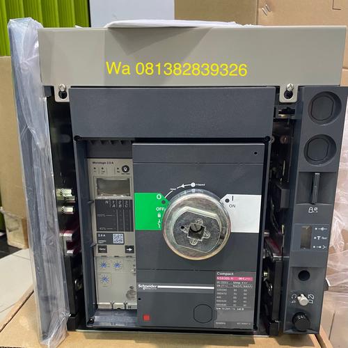 Jual SCHNEIDER MCCB NS800B H 3P 800A DRAWOUT + ROTARY HANDLE MICROLOGIC ...