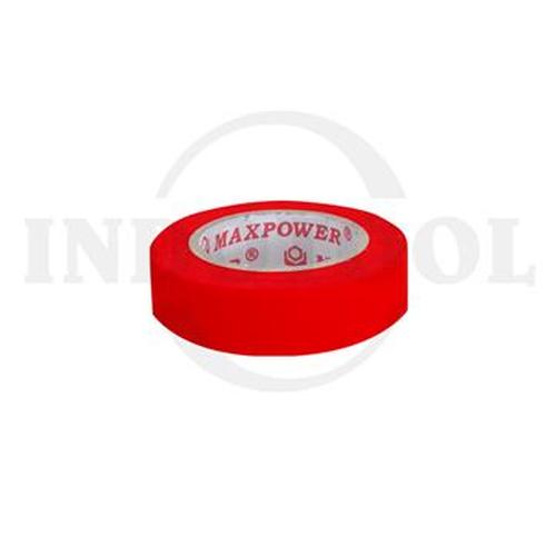 Jual ISOLASI KABEL LISTRIK MERAH 18mm x 0.18mm x 11M MAXPOWER - Kota ...