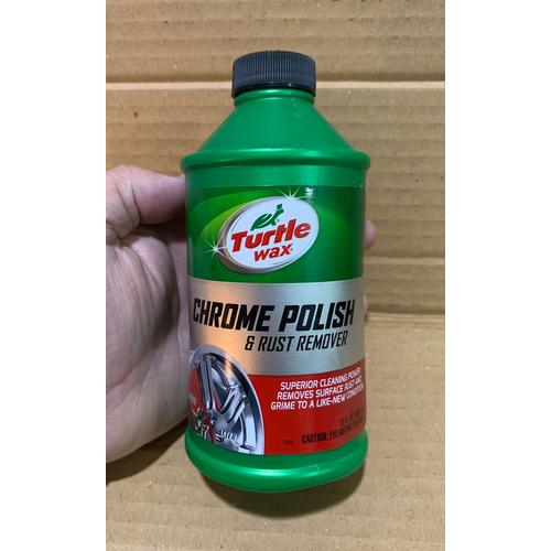 Jual Chrome polish & rust remover 355ml anti karat besi stainles Turtle ...