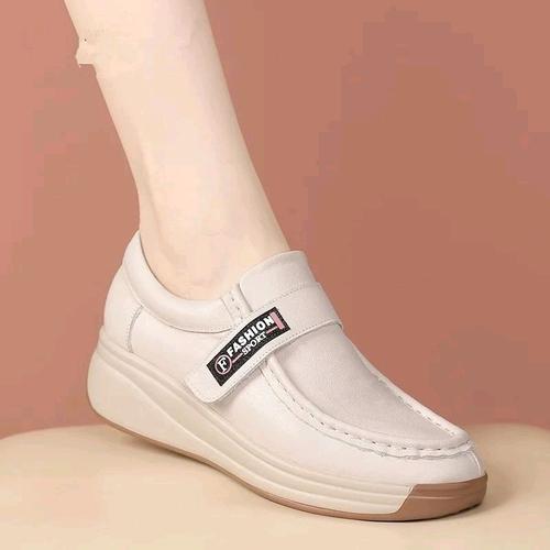 Jual Sepatu wanita wedges slip on kulit original nyaman dan ringan ...