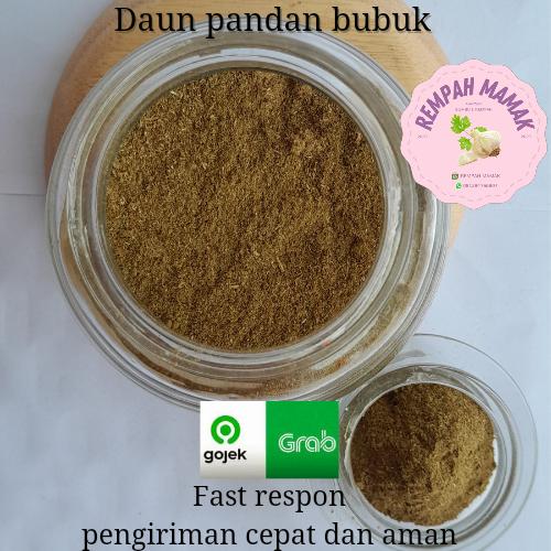 Jual Daun pandan bubuk 500gram / pandan leaf powder - Jakarta Timur ...