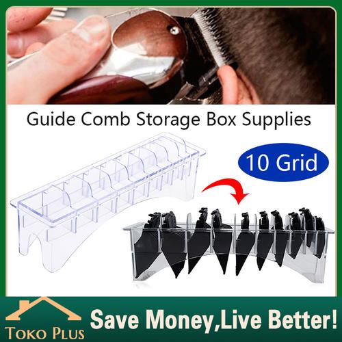 Jual Limit Comb Storage Box 8grid Multifungsi Portable Clipper Guard Holder - Holder - Kota ...