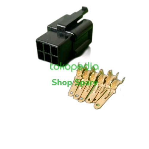 Jual soket 6 pin kecil hitam female - Jakarta Timur - Socket shop ...