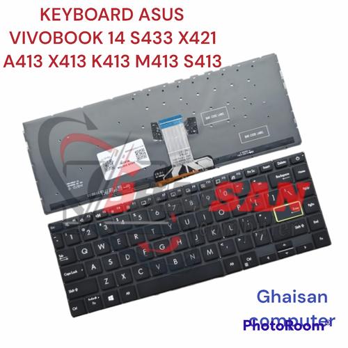 Jual KEYBOARD ASUS VIVOBOOK 14 M413 M413IA M413D M413DA M413U ORIGINAL ...