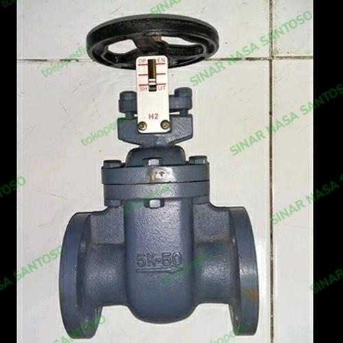 Jual Gate Valve Cast Iron JIS 5K Flange 21/2" inch /DN 65 - Jakarta ...