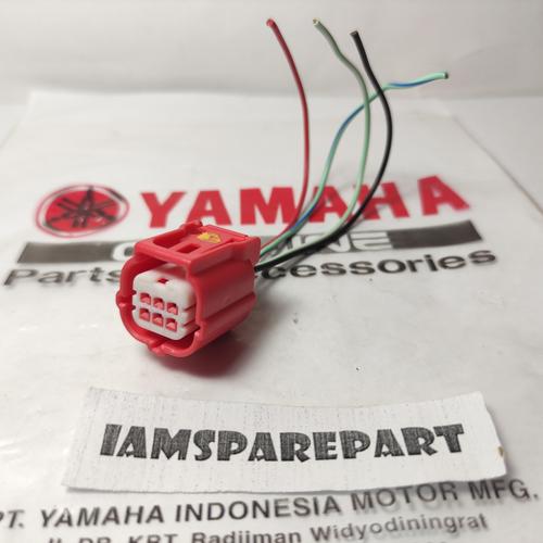 Jual Soket ccu pin 6 yamaha nmax new aerox original - Kab. Bekasi ...