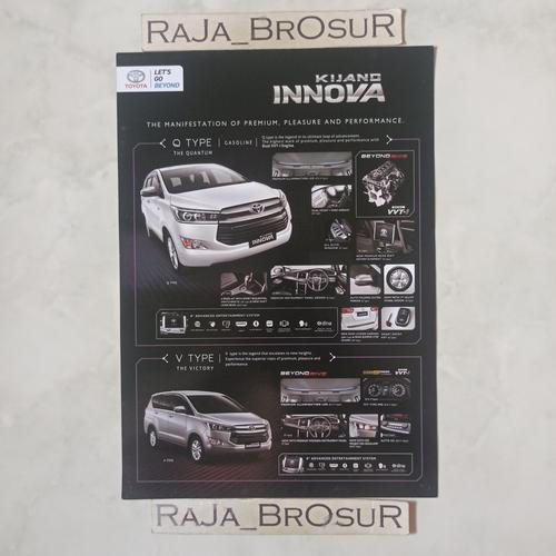 Jual Poster brosur katalog flyer Toyota Kijang Innova 2019 - Kab ...