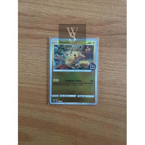 Jual Pikachu - Pokemon x Chatime TCG Promo Pack Mewtwo Promopack ...
