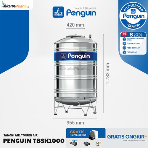 Jual Penguin Tangki | Toren | Tandon Air Stainless TBSK 1000 1000 liter ...