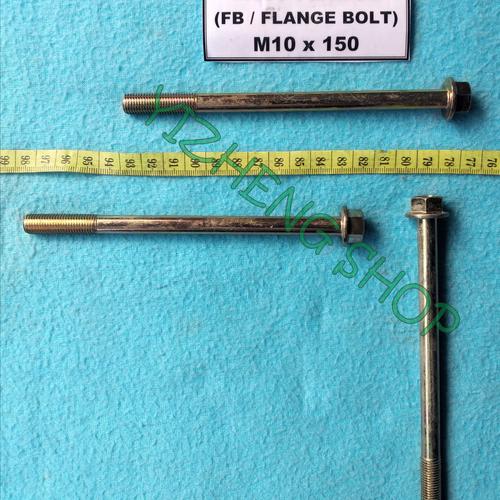 Jual BAUT FLANGE ( FB / FLANGE BOLT ) M10 X 150 - Kab. Sidoarjo ...