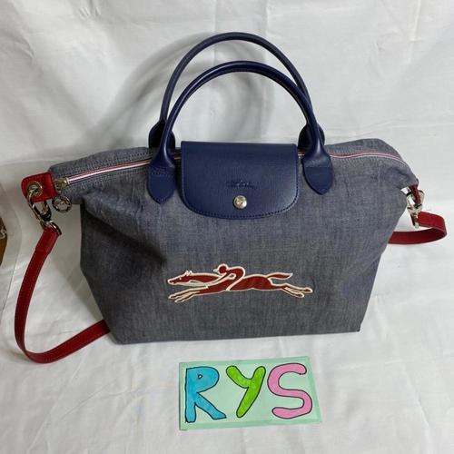 Jual PRELOVED LIMITED ED LONGCHAMP LE PLIAGE NEO DENIM ORIGINAL/BEKAS ...