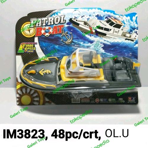 Jual Mainan Perahu Patroli Kapal Patrol Boat Bisa Jalan Di Air - Kota ...