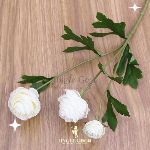Jual Bunga Peony Ranunculus Bulat Artificial Dekor Buket Mahar Wedding ...